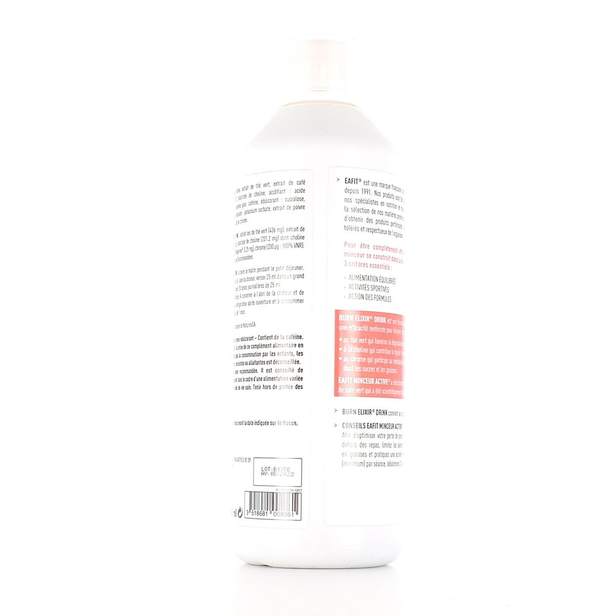 Solution buvable Eafit Minceur Active Burn Elixir Drink