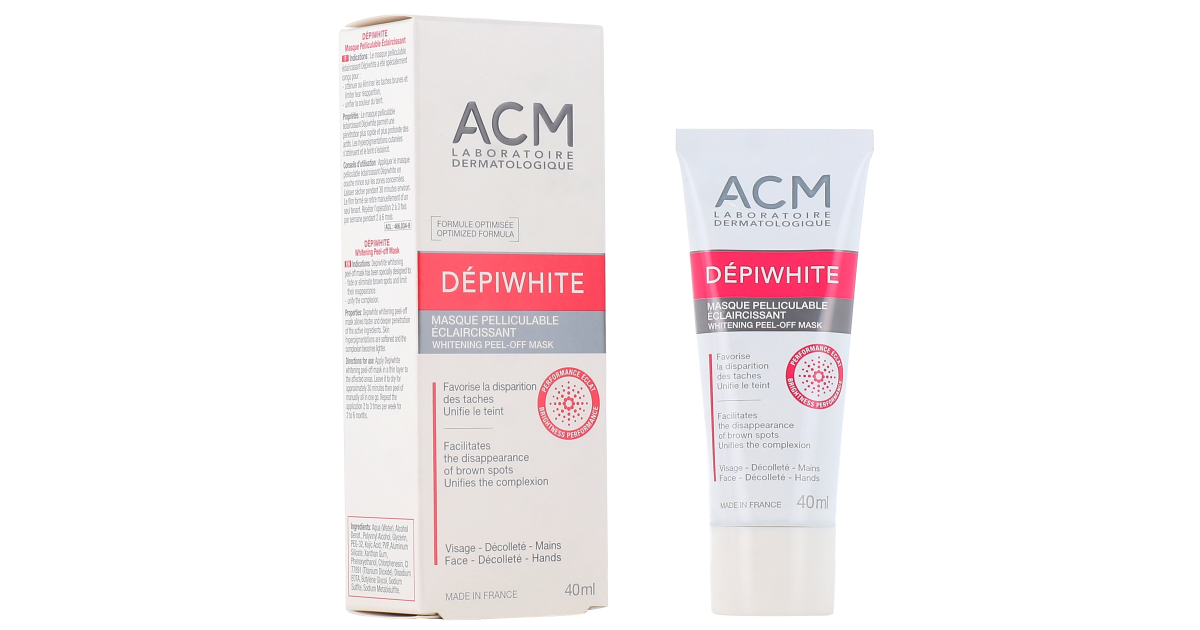 Masque visage anti-taches éclaircissant ACM Dépiwhite