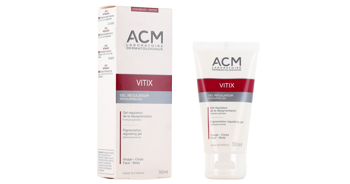 ACM Vitix gel régulateur - Dépigmentation, vitiligo