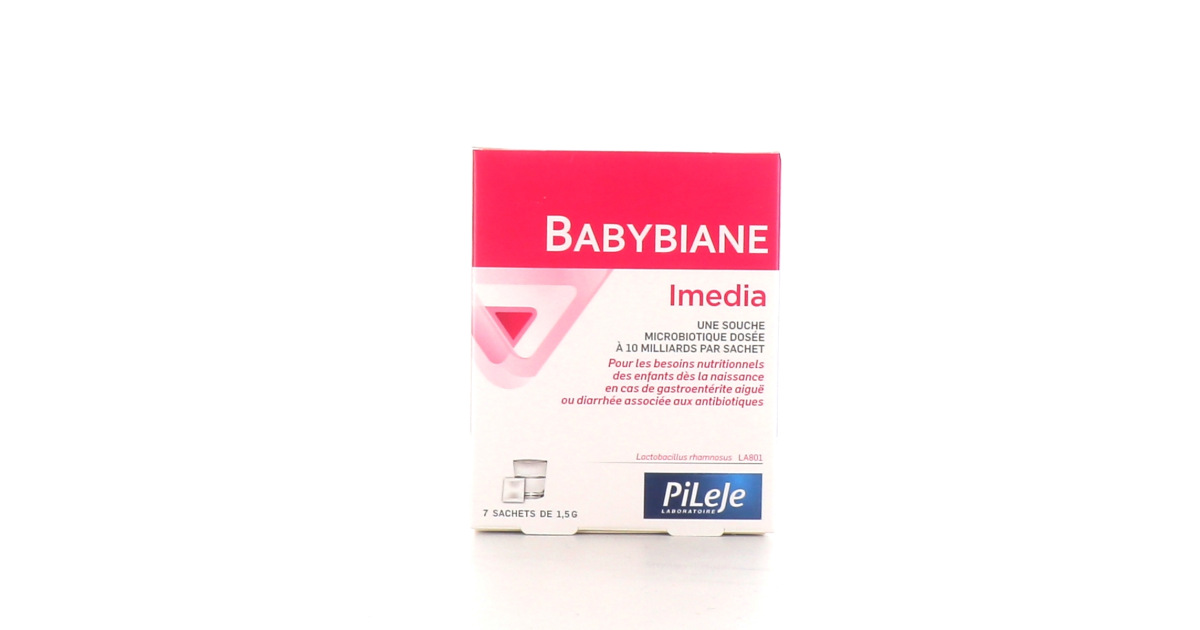 PiLeJe Babybiane Imedia 7 sachets - Pharmacie des Drakkars