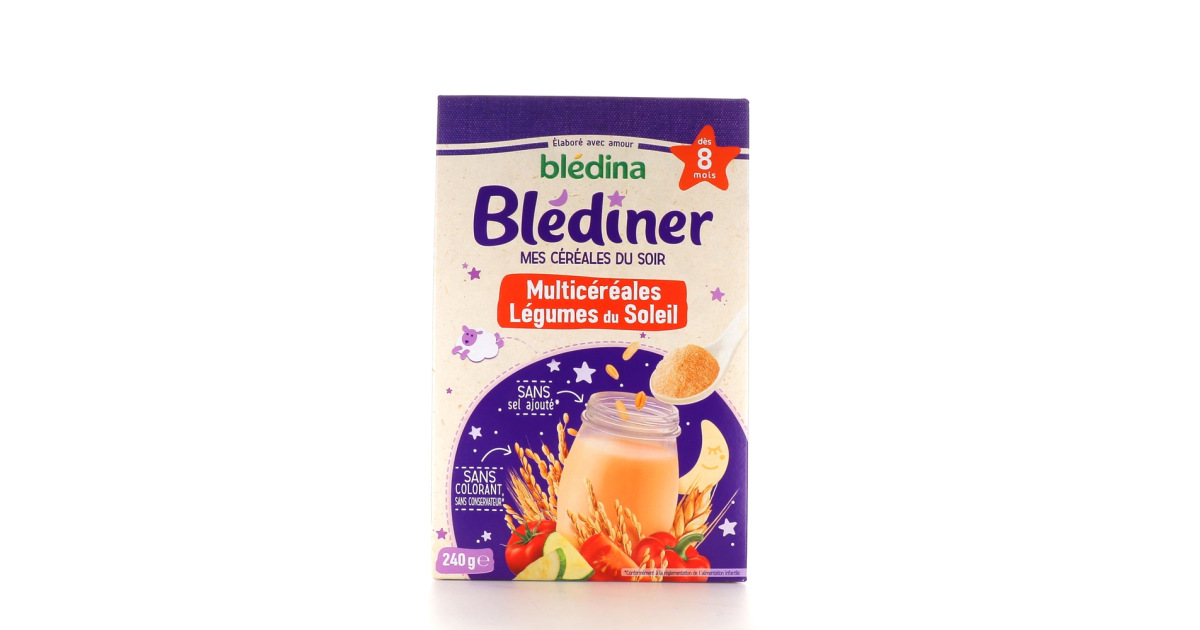 Bledina Blediner céréales du soir - Alimentation bébé dès 8 mois