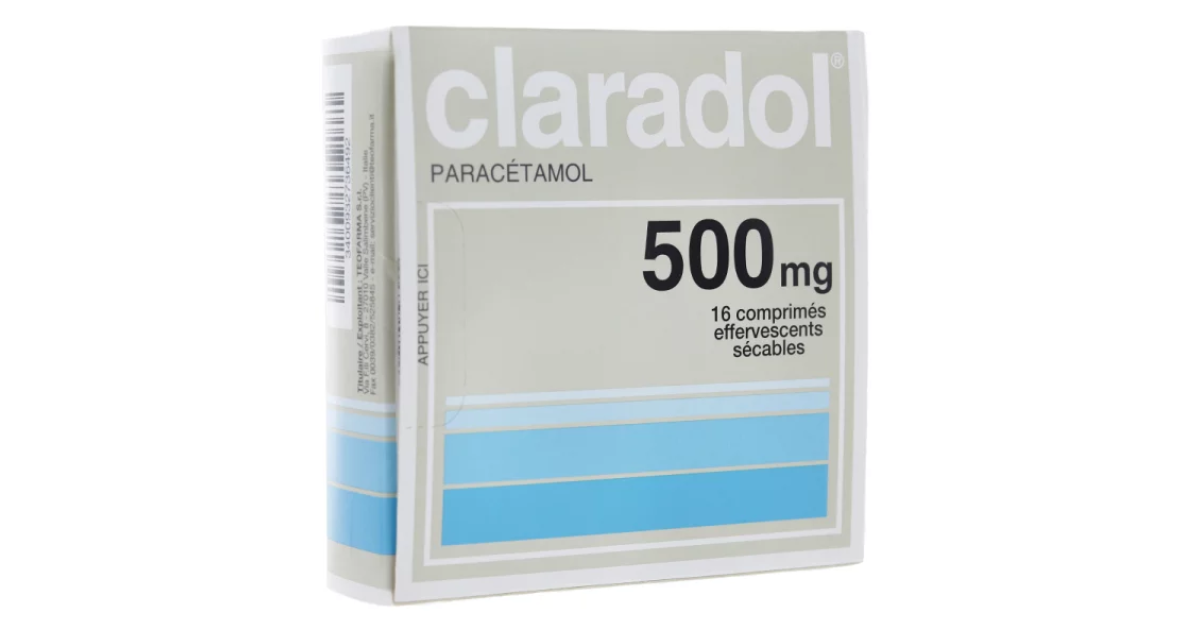 Claradol Paracétamol 500 mg Effervescent
