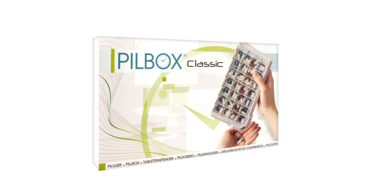 Pilbox Classic Pilulier Hebdomadaire