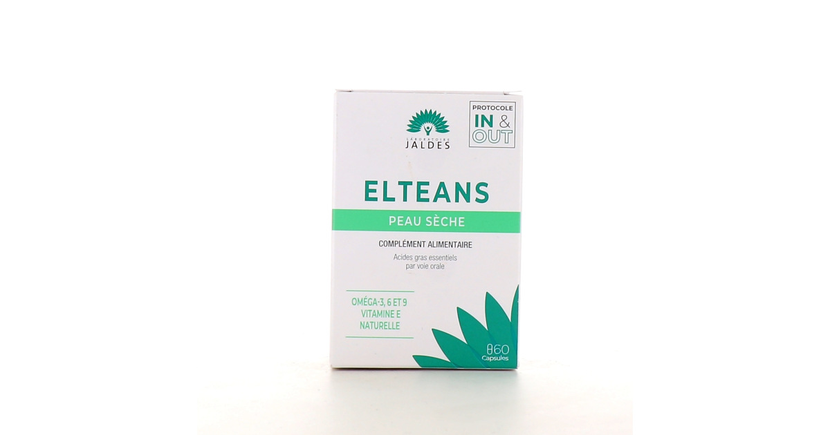 Complément alimentaire Elteans en capsules - Peaux sèches