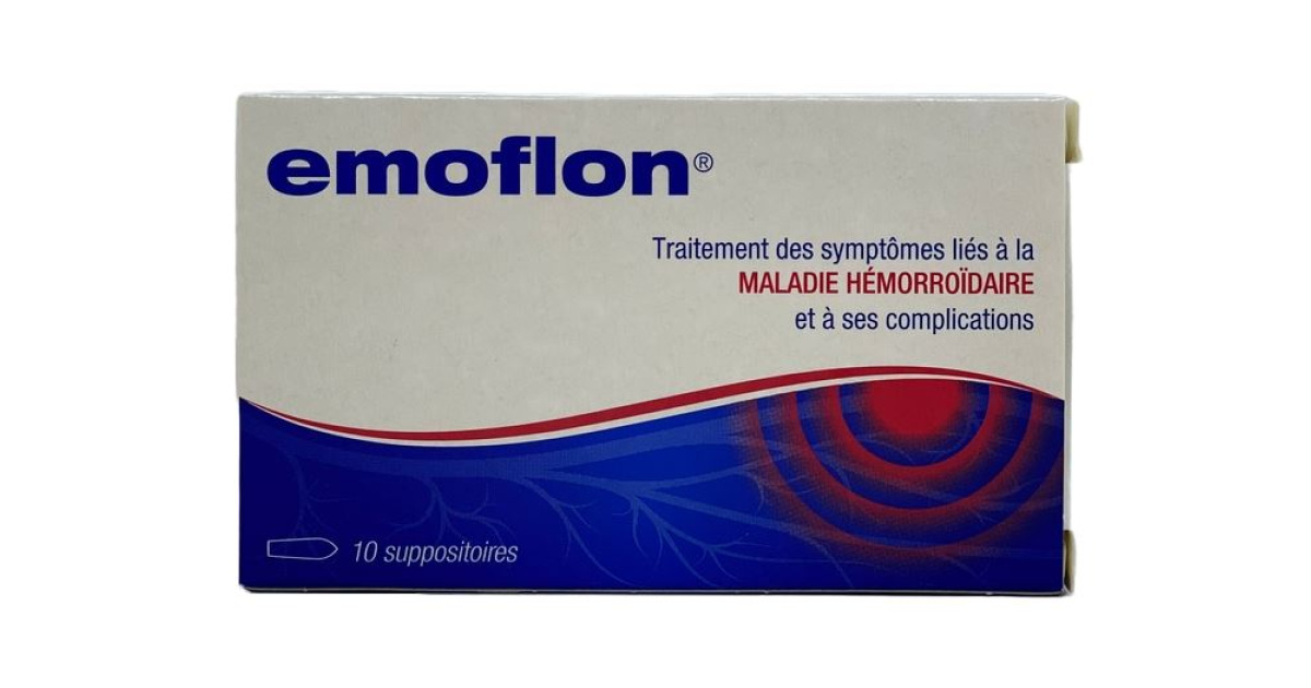 Emoflon Hémorroïdes 10 suppositoires