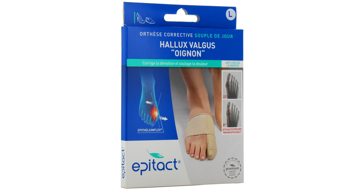 Orthèse corrective de jour Hallux Valgus Epitact