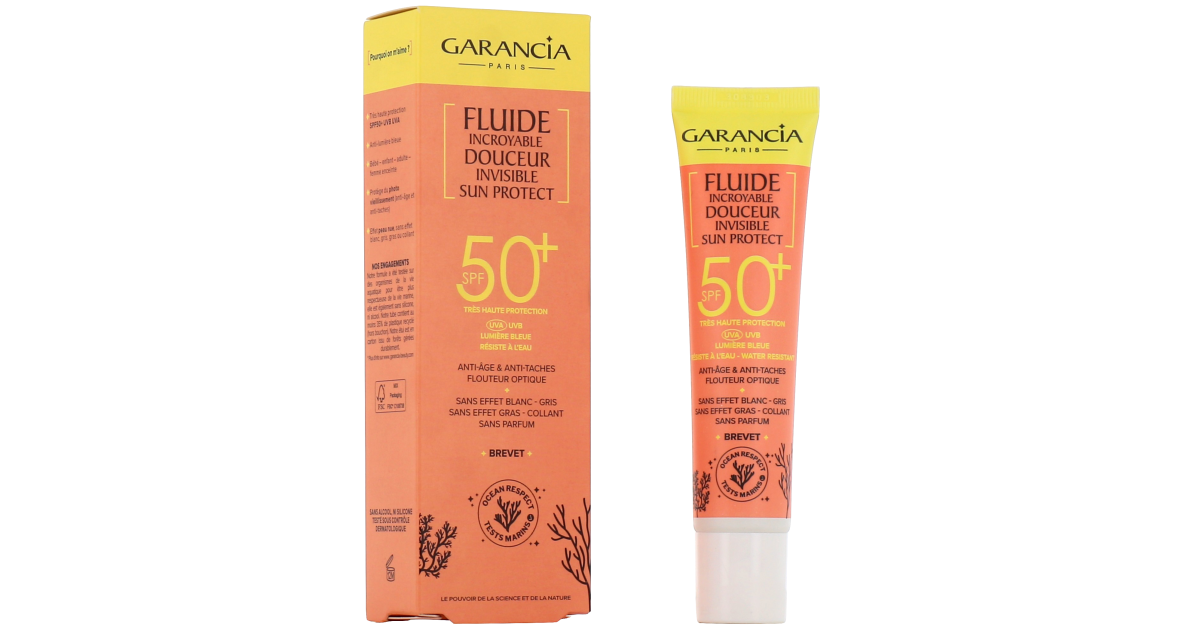 Garancia Solaire Crème Visage SPF50+ Incroyable Douceur