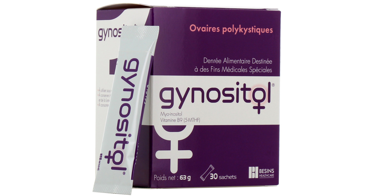 Gynositol ovaires polykystiques 60 sachets - Pharmacie des Drakkars