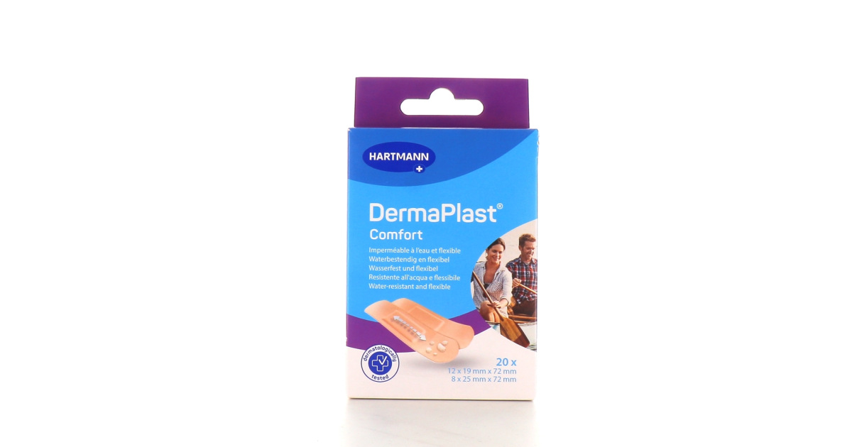 Hartmann Dermaplast Comfort pansement waterproof flexible