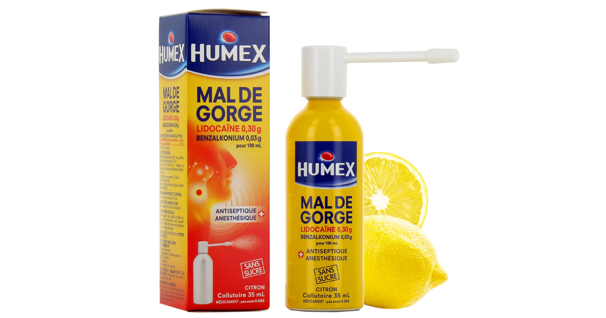 Humex Mal de Gorge Spray