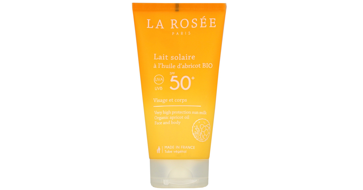 Lait solaire SPF50+ La Rosée : visage et corps - Ocean Respect