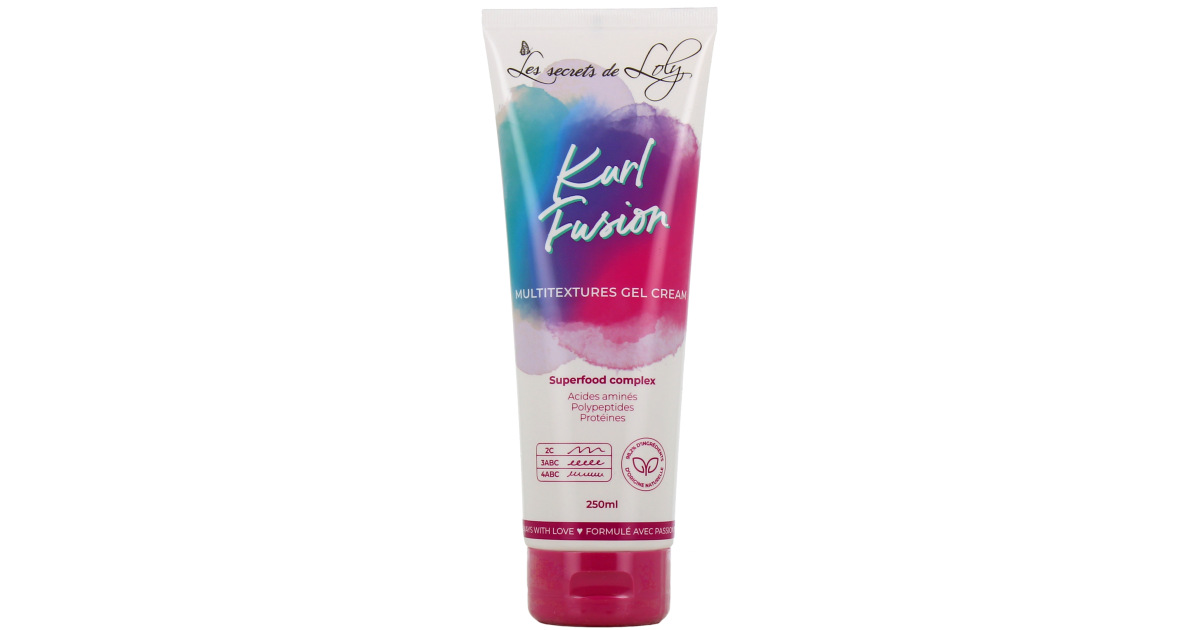 Secrets de Loly Kurl Fusion Gel-Crème cheveux multitexturés