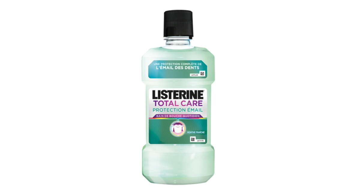 Listerine Total Care Protection Email Bain de bouche quotidien 500ml