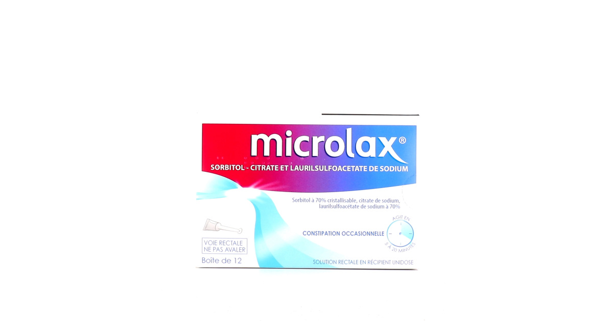 Microlax - Constipation occasionnelle
