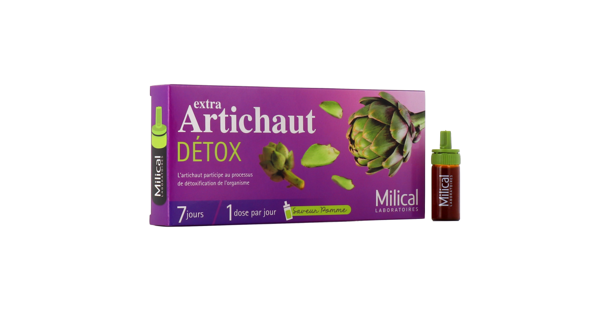 Milical Extra Artichaut : complément alimentaire détox