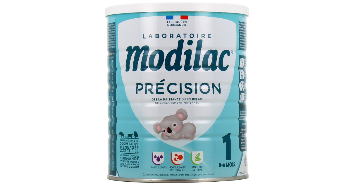 Modilac Precision 1 lait 1er âge - Dès la naissance