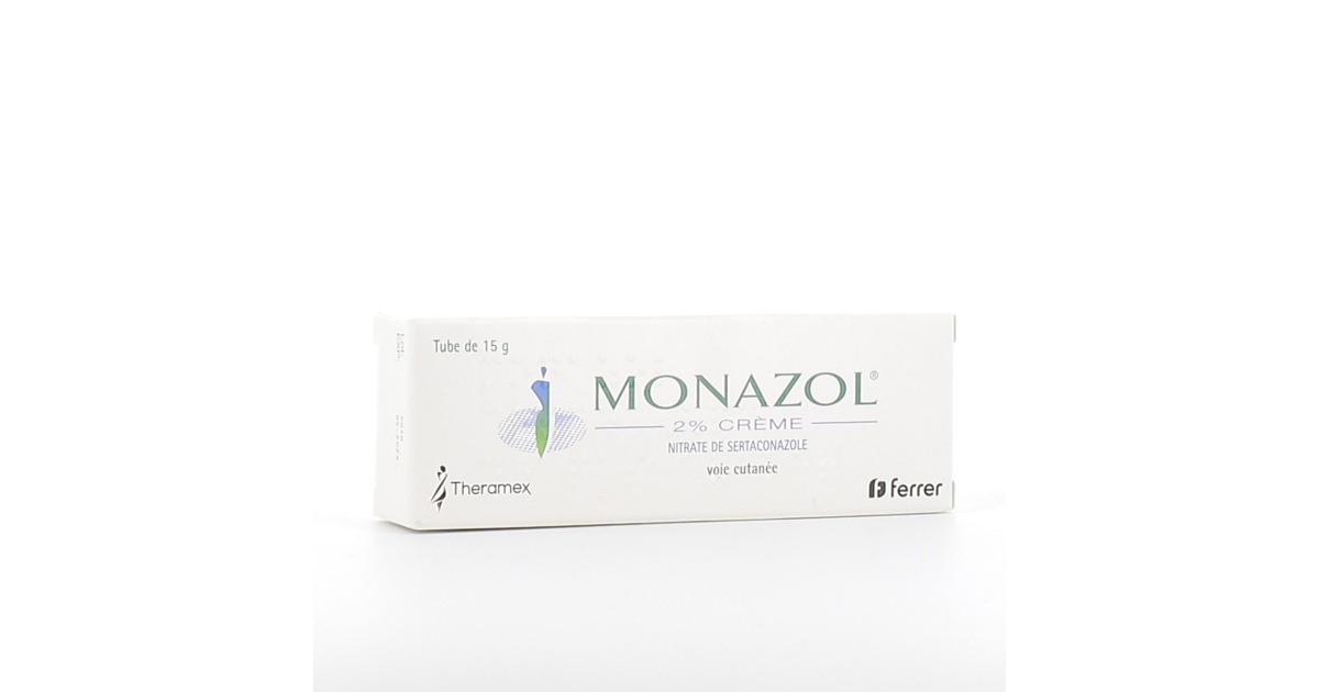 Monazol 2% Crème Mycoses - Pharmacie des Drakkars