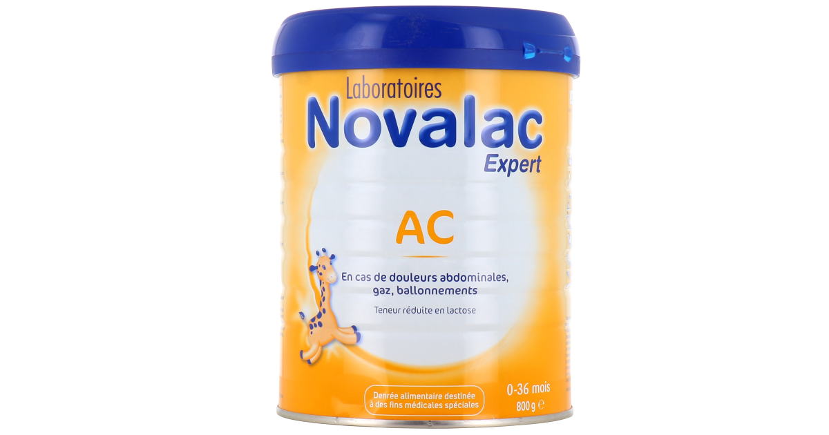 Novalac AC Lait anti colique - Bébé 0 à 36 mois