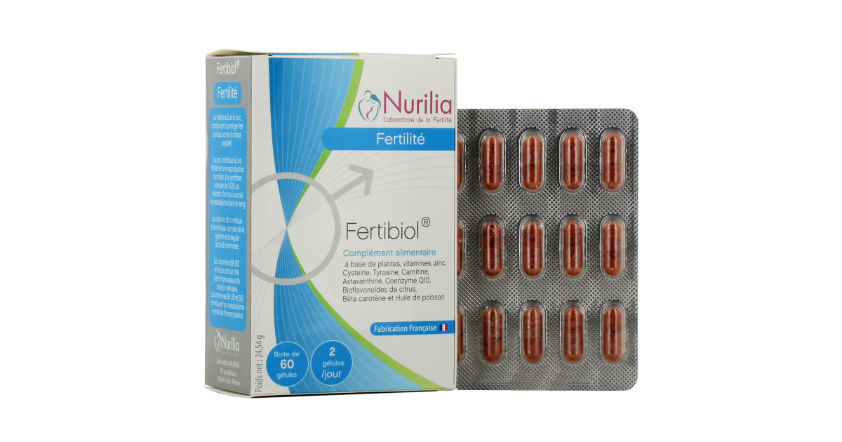 Nurilia Fertibiol Homme : complément alimentaire fertilité