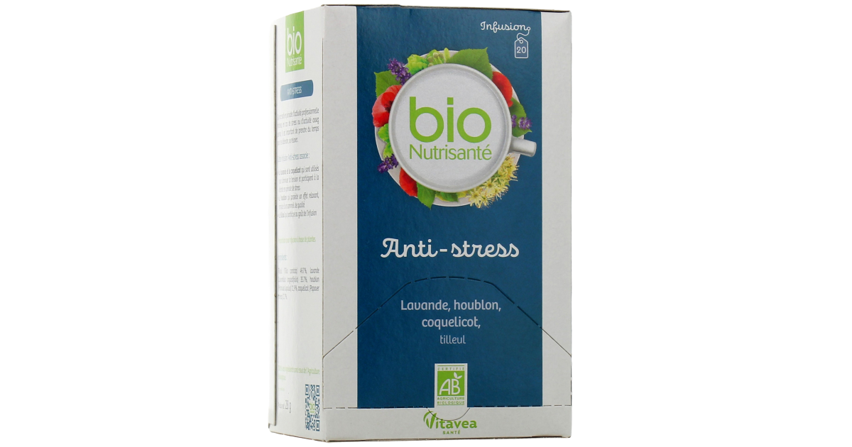 Infusion anti-stress Bio Nutrisanté