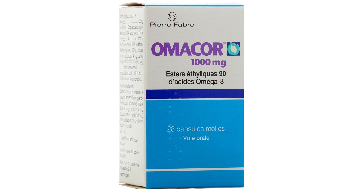 Omacor - Cholestérol et Triglycérides