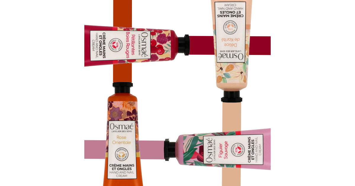 Osmaé crème mains et ongles - Soin hydratant, nourrissant