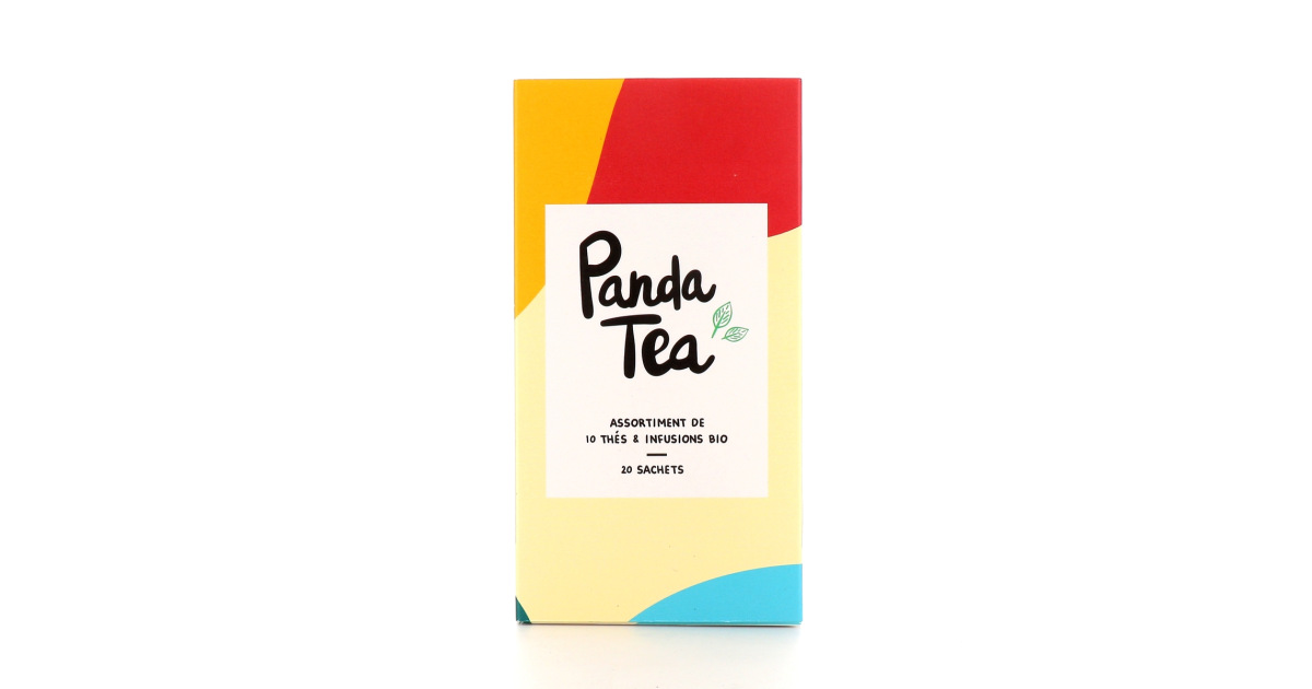 Panda Tea Assortiment thés et infusions bio - 10 variétés