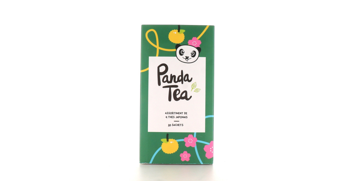 Panda Tea Assortiment thés verts japonais