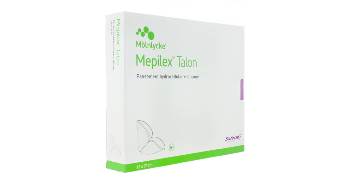 Pansement Mepilex Talon pour Plaie Peu Exsudatives
