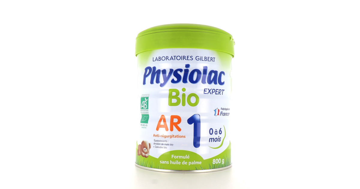 Physiolac Bio AR 1 Lait 1er âge Anti-Régurgitations