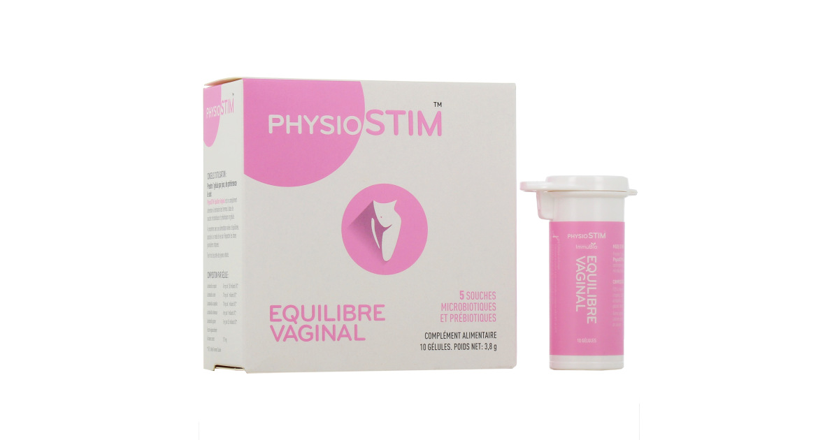 Physiostim Equilibre vaginal - Gélules probiotiques flore intime