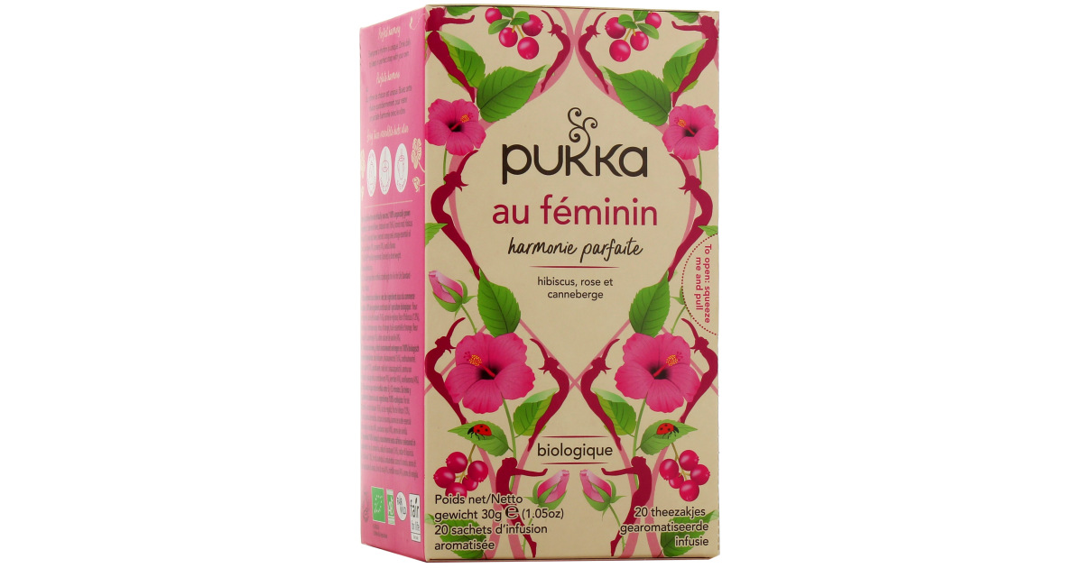 Pukka Infusion Bio Au Féminin