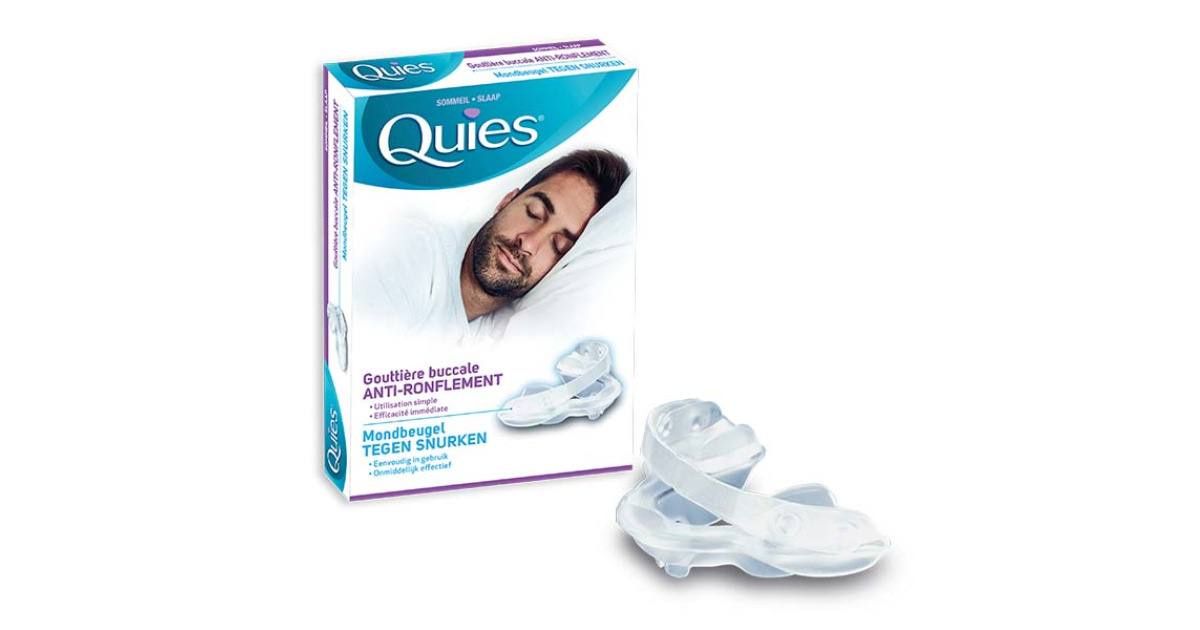 Quies Gouttière Buccale Anti-Ronflement