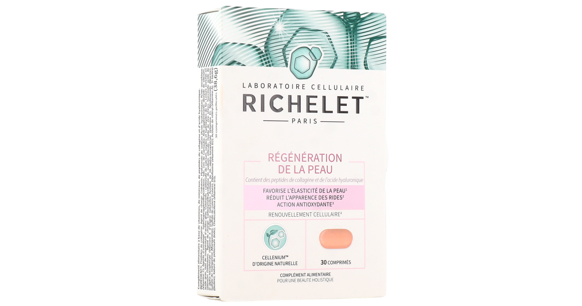 Richelet Régénération de la peau - Collagène, acide hyaluronique