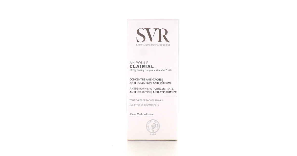 SVR Clairial ampoule : soin anti taches brunes