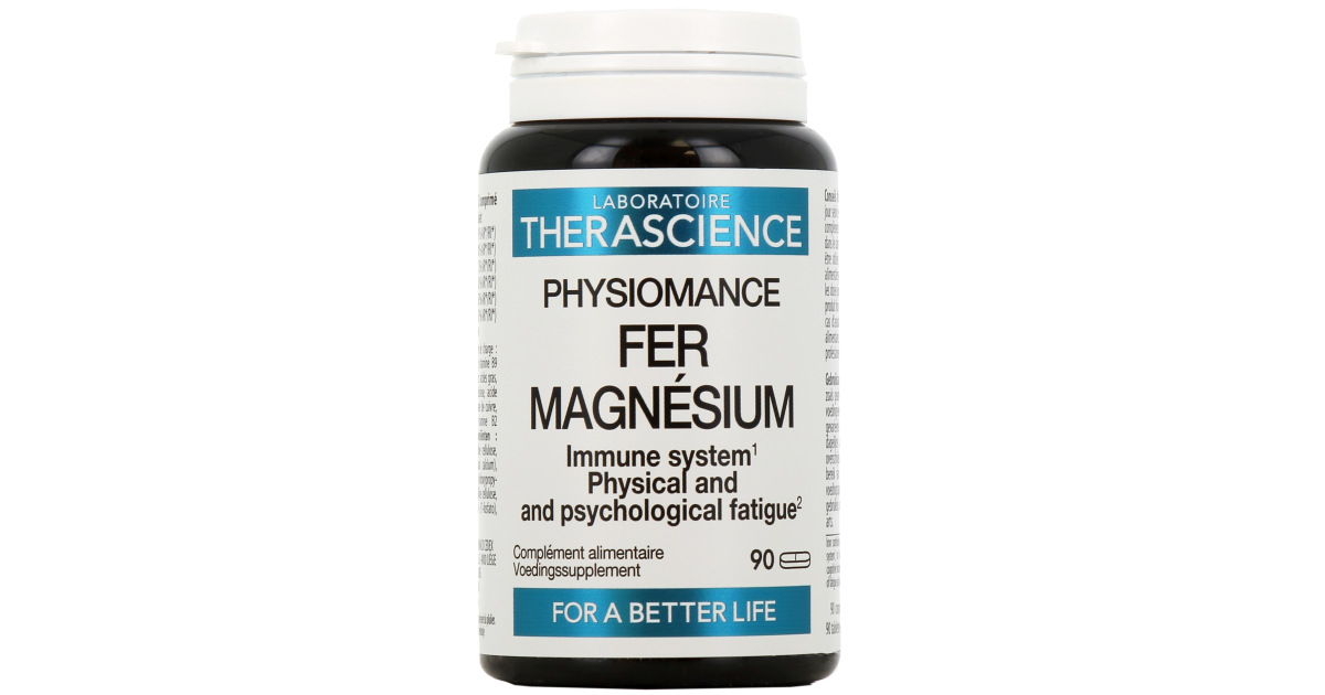 Therascience Physiomance Fer Magnésium : immunité, fatigue