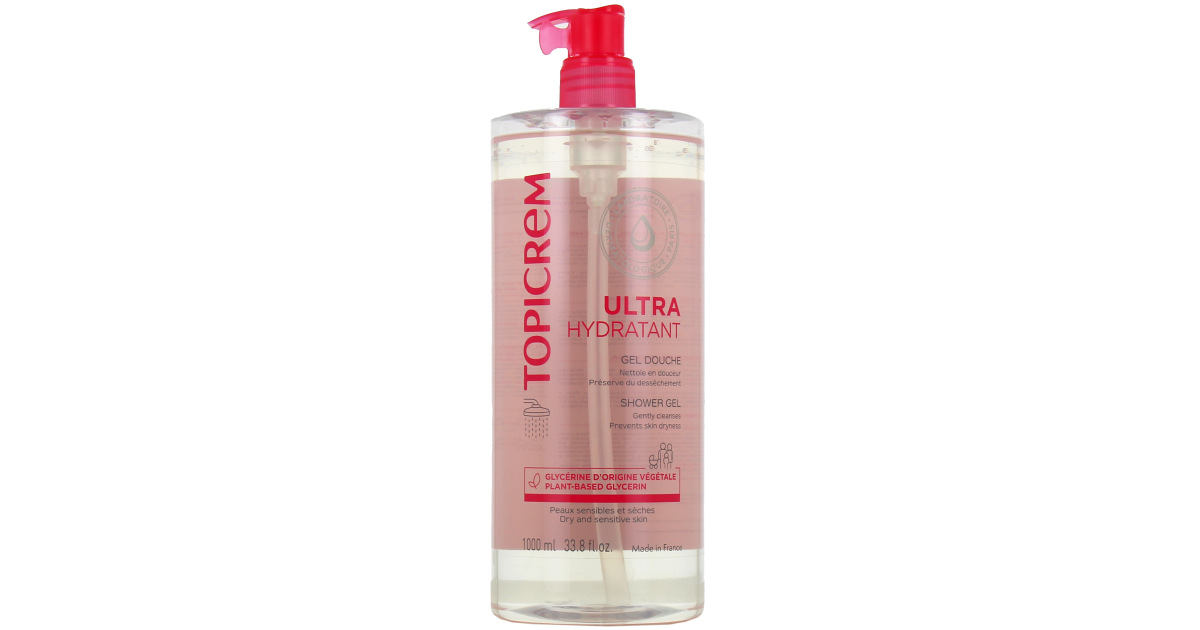 Gel Douche Ultra Hydratant Topicrem - 1 Litre
