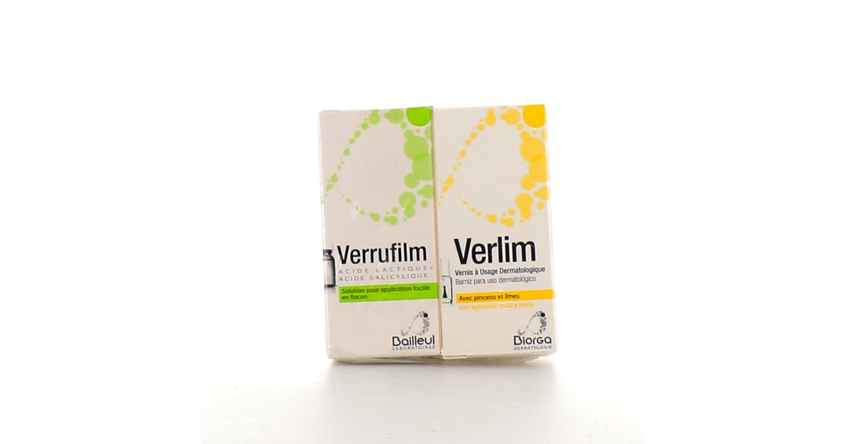 Verrufilm Solution pour application locale - Traitement des Verrues Verrufilm Solution pour application locale - Traitement des Verrues