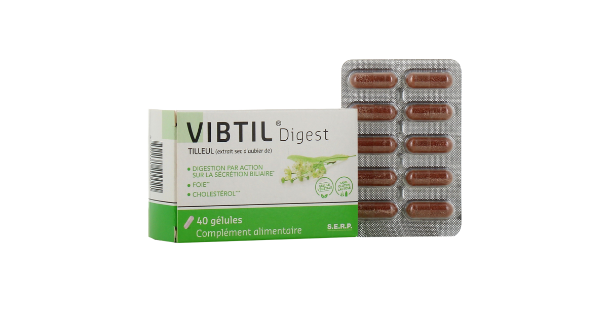 Vibtil Digest 40 gélules