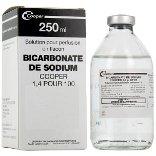 Bicarbonate de Sodium Cooper 1,4 % Solution Pour Perfusion