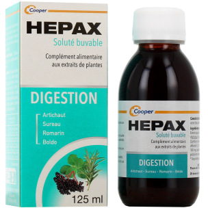 Digestion Hepax : plantes pour le confort digestif, fonction hépatique