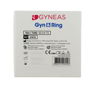Gyneas Gyn & Ring Pessaire Anneau en silicone - Prolapsus léger, Cystocèle