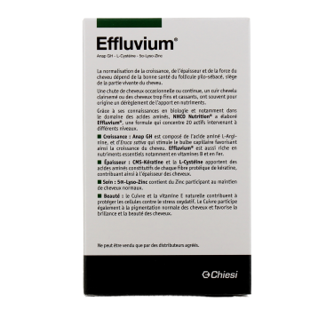 Effluvium - Croissance et vitalité des cheveux