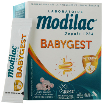Modilac Babygest : probiotique bébé - Dès la naissance