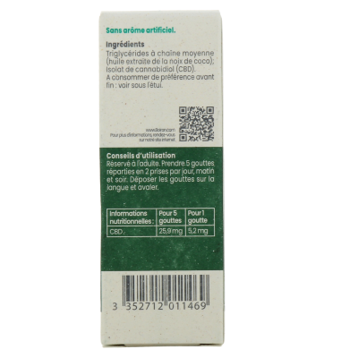 Boiron - Huile de CBD Pure