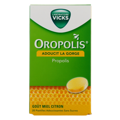 Oropolis Pastilles Propolis : remede mal de gorge