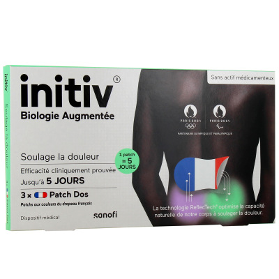 Initiv : patch anti-douleur