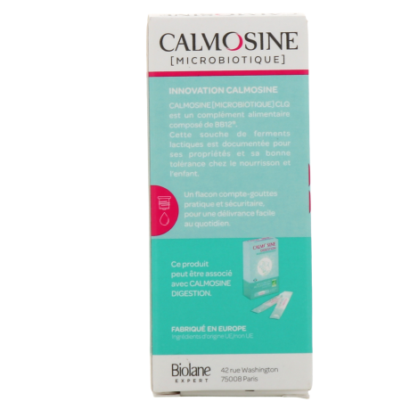 Calmosine Microbiotique CLQ : probiotique coliques bébé