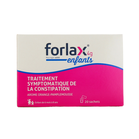 Forlax : Médicament Adulte & Enfant contre la Constipation
