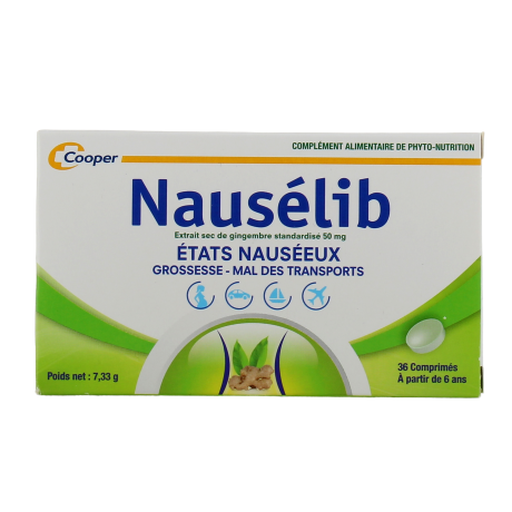 Nausélib Etats Nauséeux - Mal des Transports, Grossesse